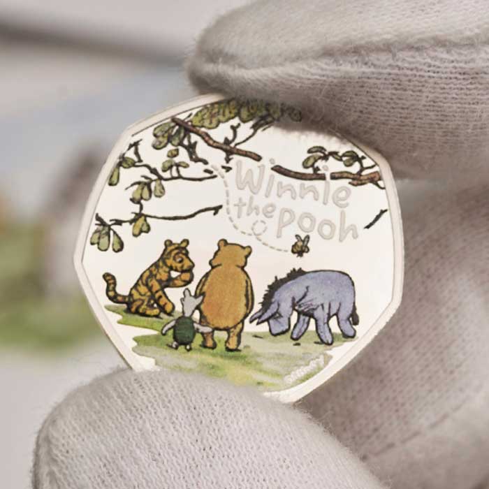 Sleachta Coinín Winnie An Pooh Royal Mint Continues Popular Winnie