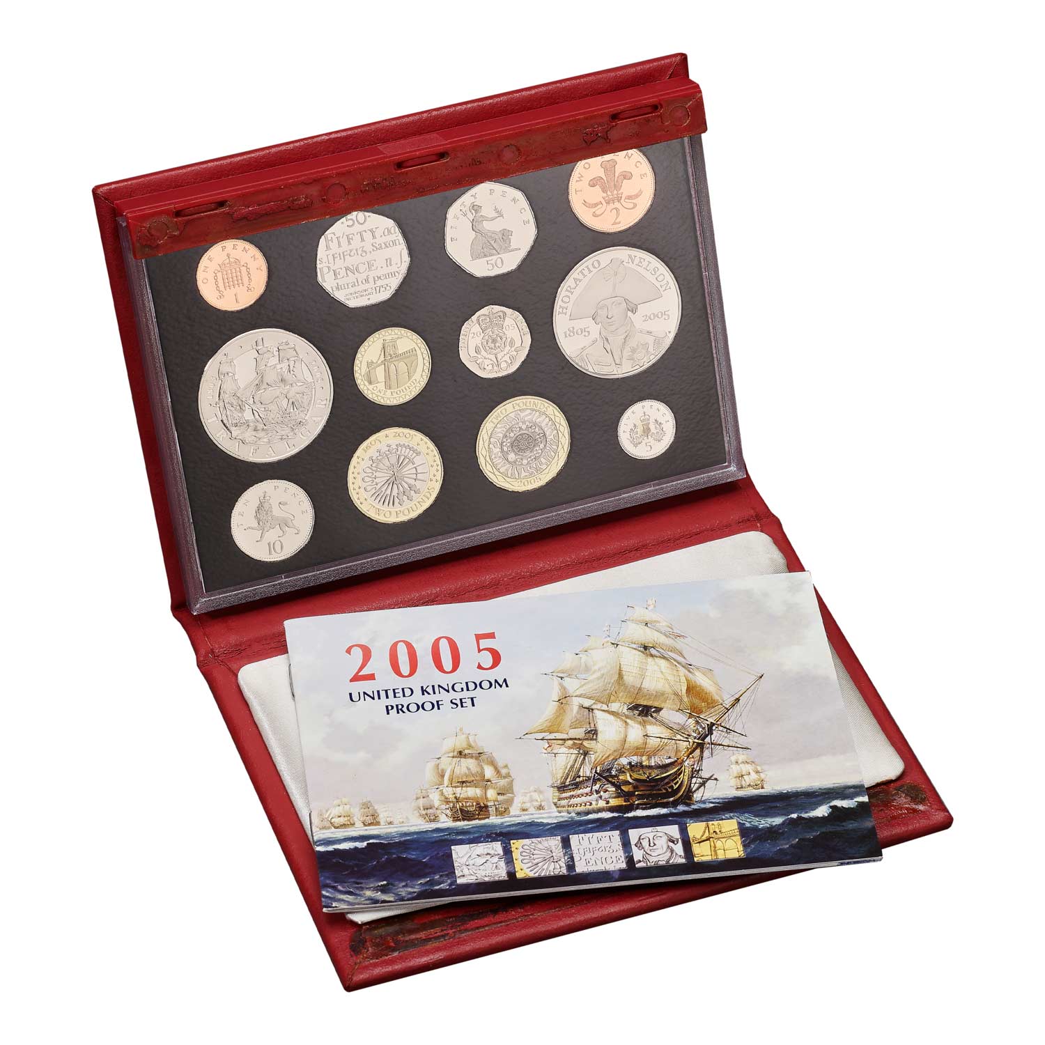 2005 Elizabeth II Annual Proof Coin Set | The Royal Mint
