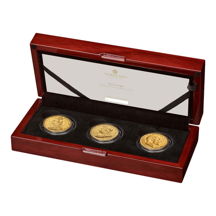 3 Piece Set Sovereign | The Royal Mint