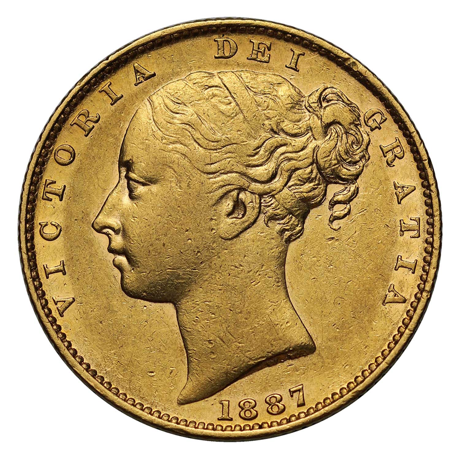 1887 Victoria Sovereign, Melbourne Mint Mark | The Royal Mint