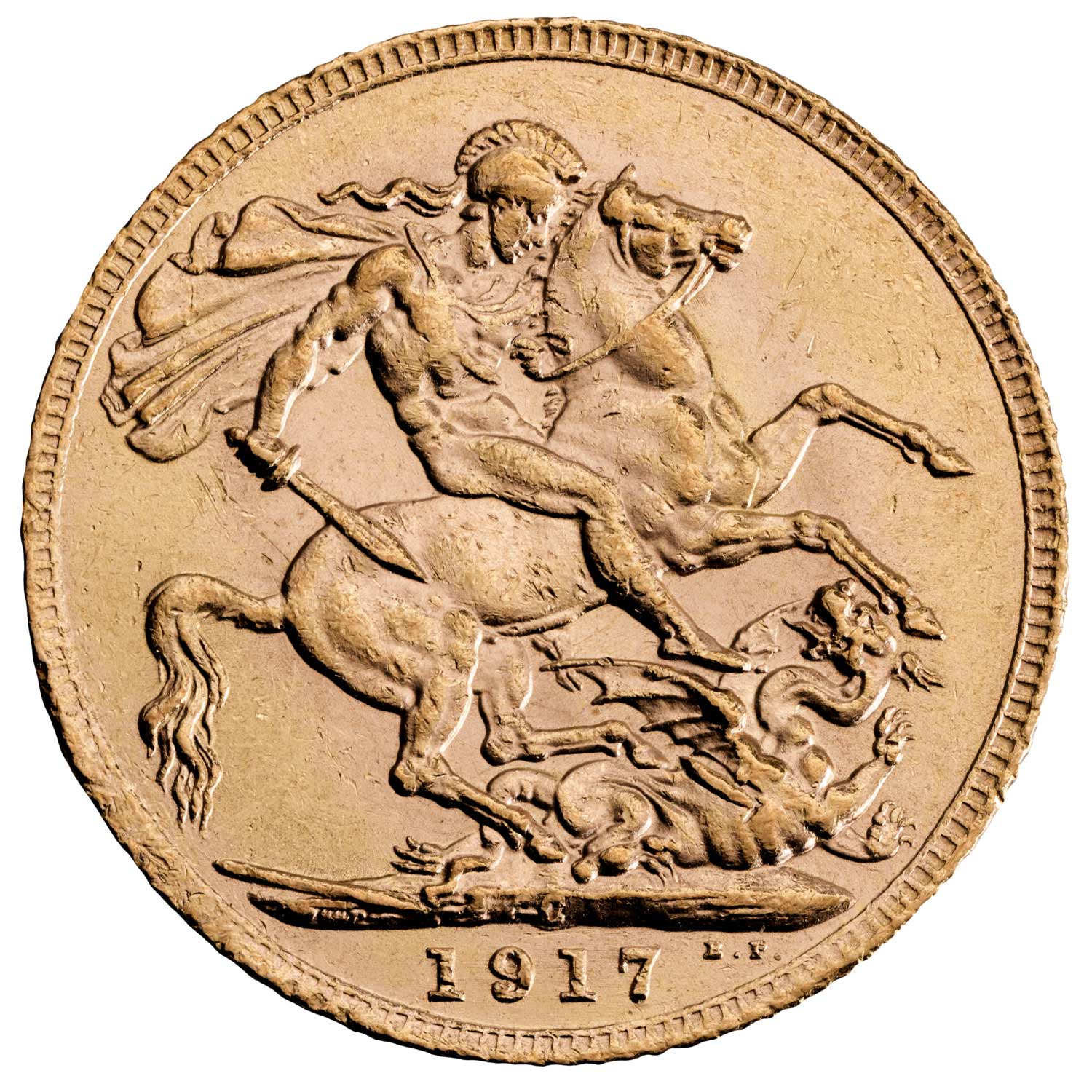 1917 George V Sovereign, Canada Mint Mark | The Royal Mint