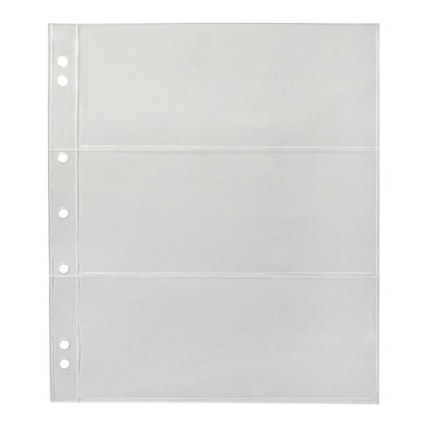 Numis Album Insert Sheets – Banknotes 165mm x 70mm | The Royal Mint