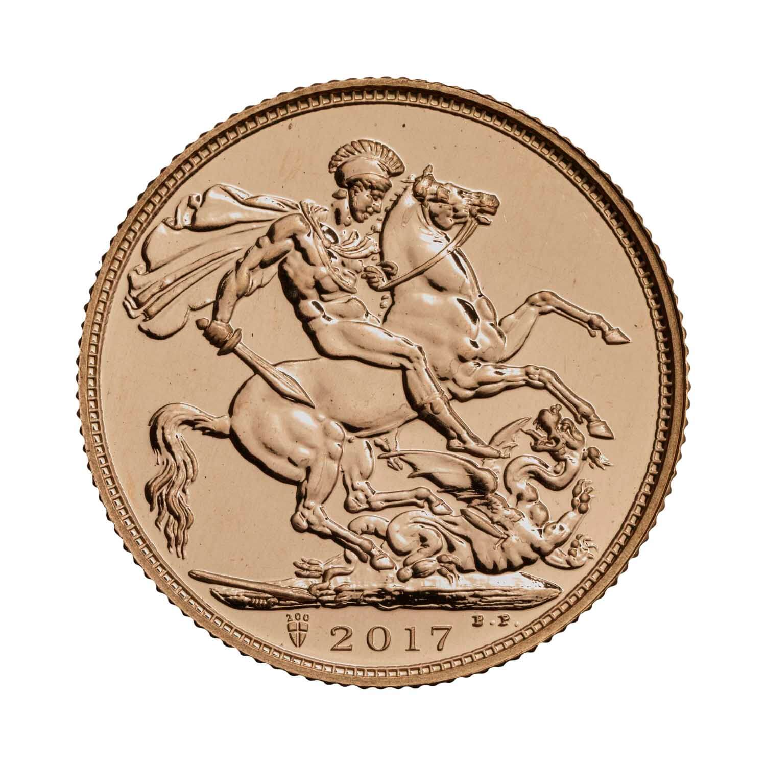 2017 Elizabeth II Gold Sovereign Coin | The Royal Mint