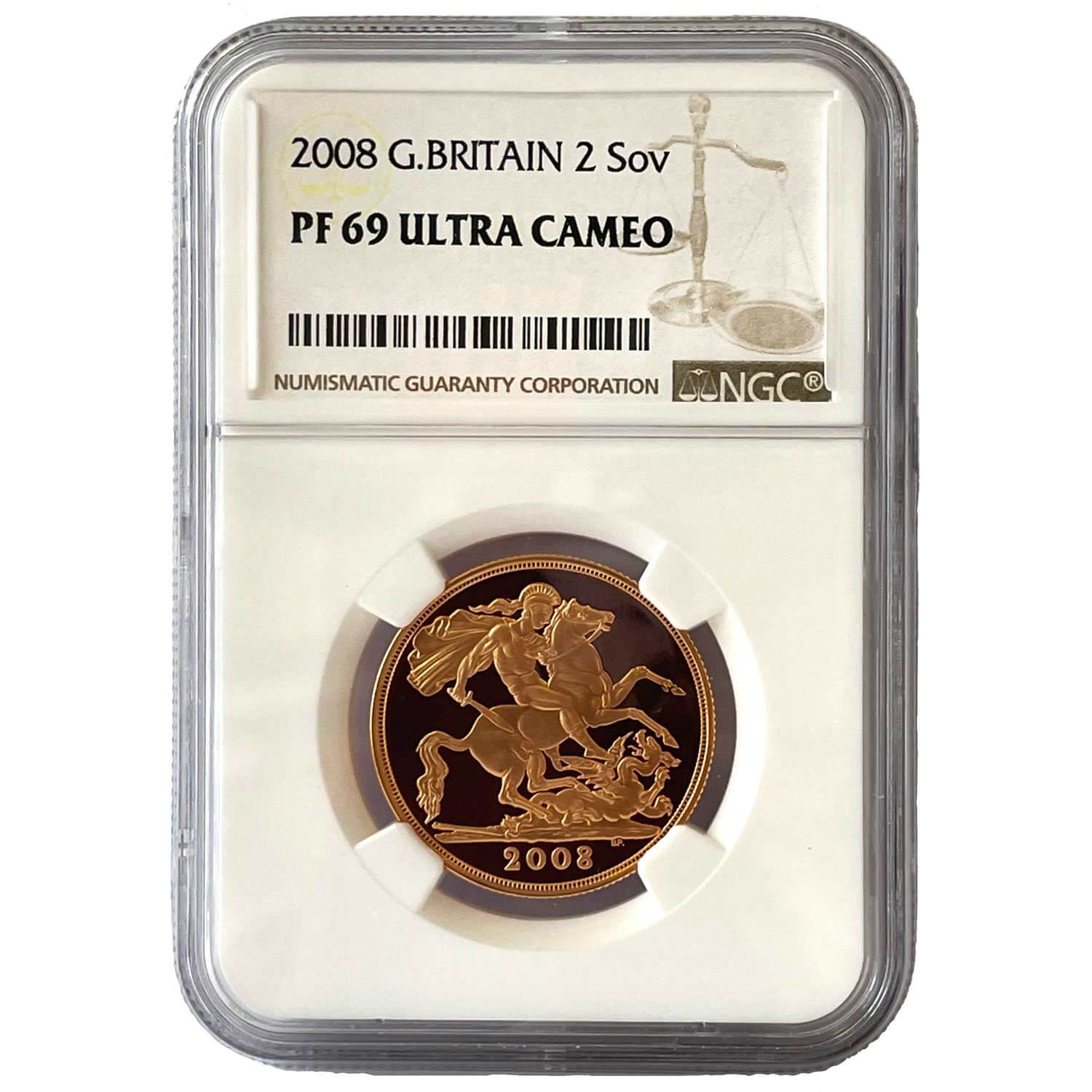 2008 Queen Elizabeth II £2 Proof Sovereign | The Royal Mint