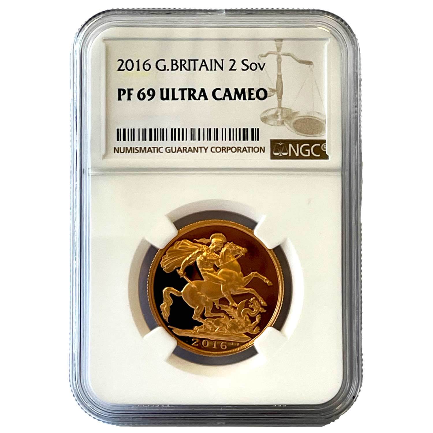 2016 Queen Elizabeth II Proof £2 Double Sovereign | The Royal Mint