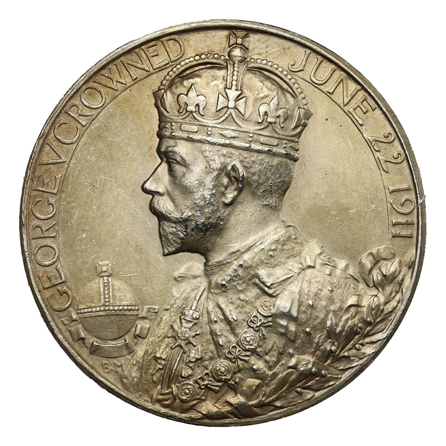 1911 George V Silver Coronation Medal | The Royal Mint