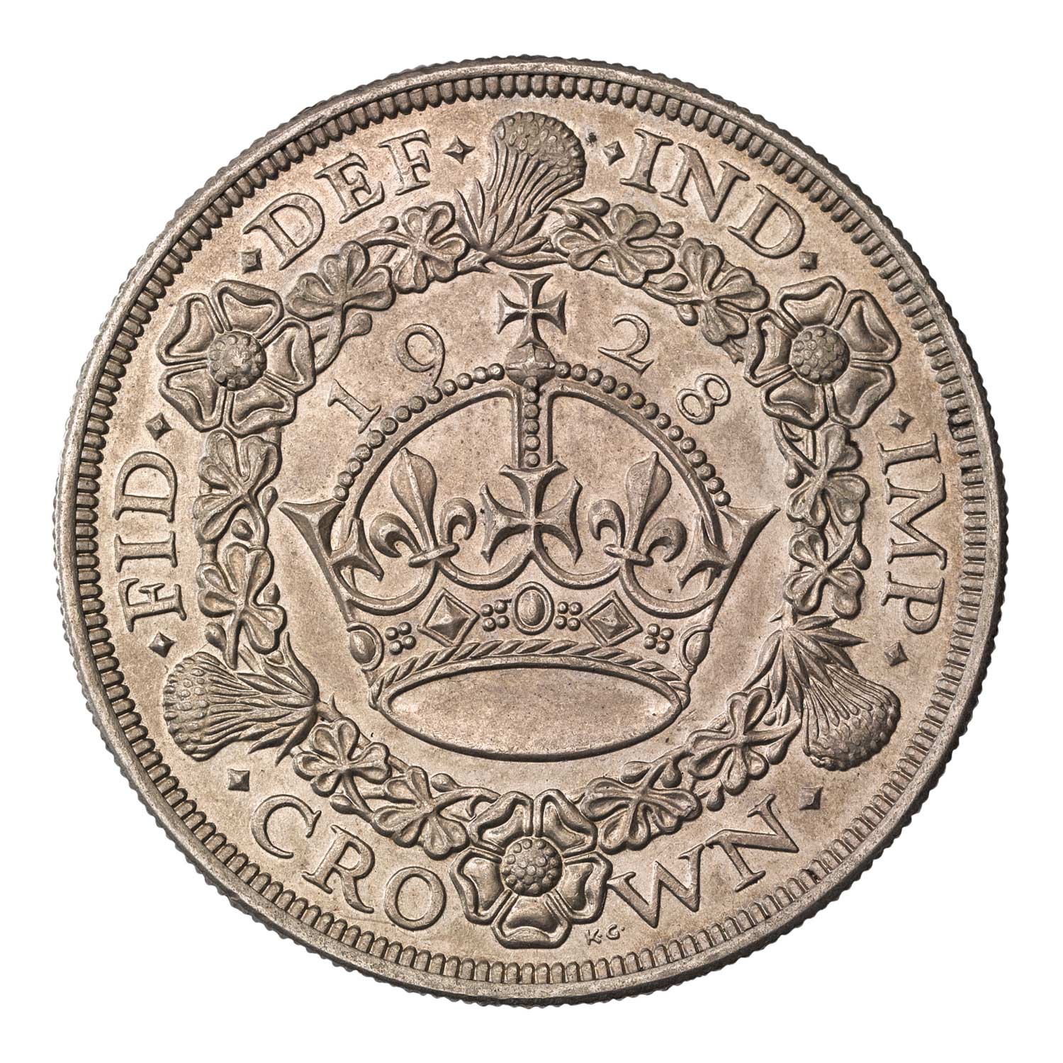 1928 George V Crown Coin, ‘Wreath Crown’ | The Royal Mint