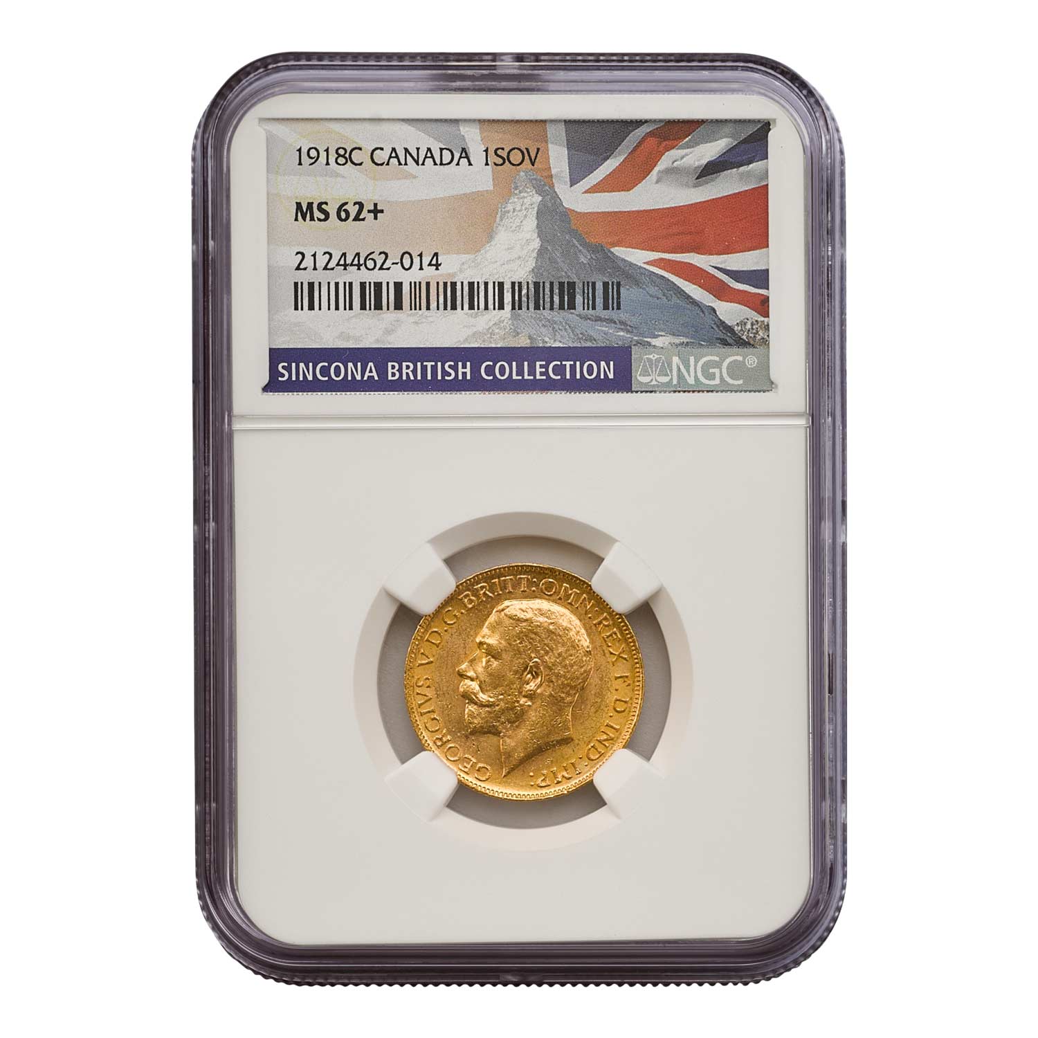 1918 George V Sovereign Gold Coin - Canada Mint Mark | The Royal Mint