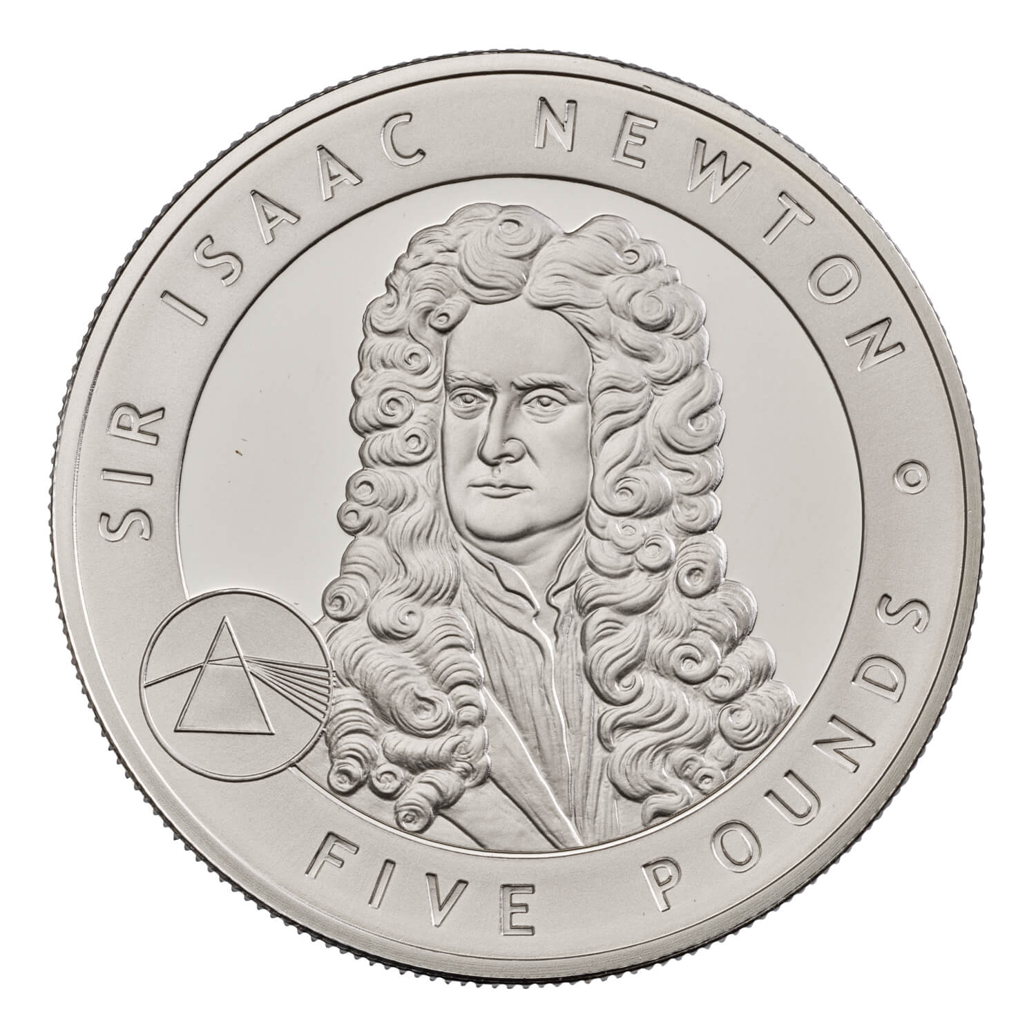 2009 Sir Isaac Newton Silver £5 'Celebration Of Britain' | The Royal Mint