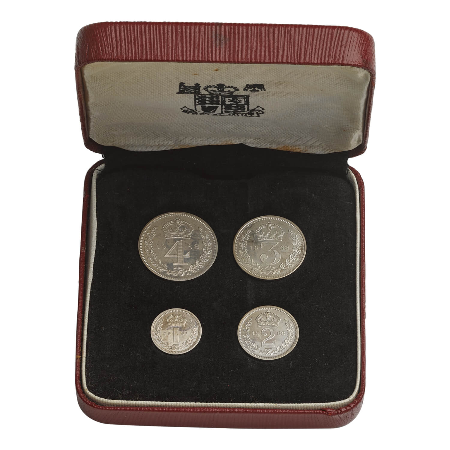 Queen Elizabeth II Silver Maundy Set, 1968 | The Royal Mint
