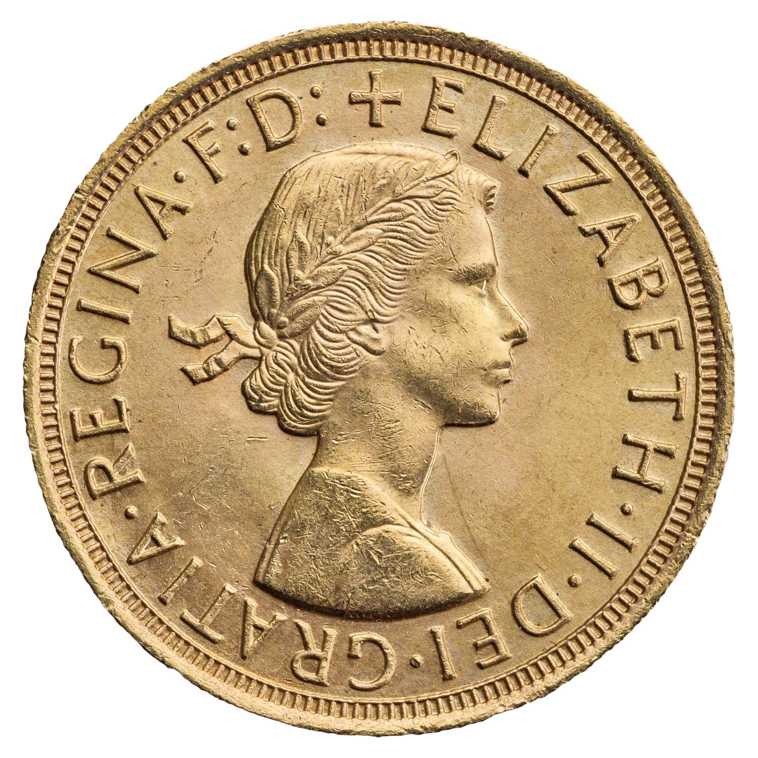 1957 Queen Elizabeth II Gold Sovereign | The Royal Mint