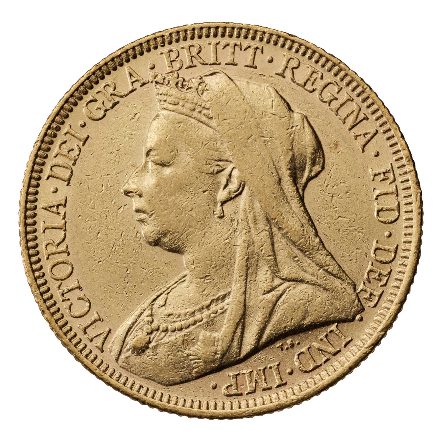 1895 Victoria 'Veiled Head' Sovereign, Sydney Mint Mark | The Royal Mint