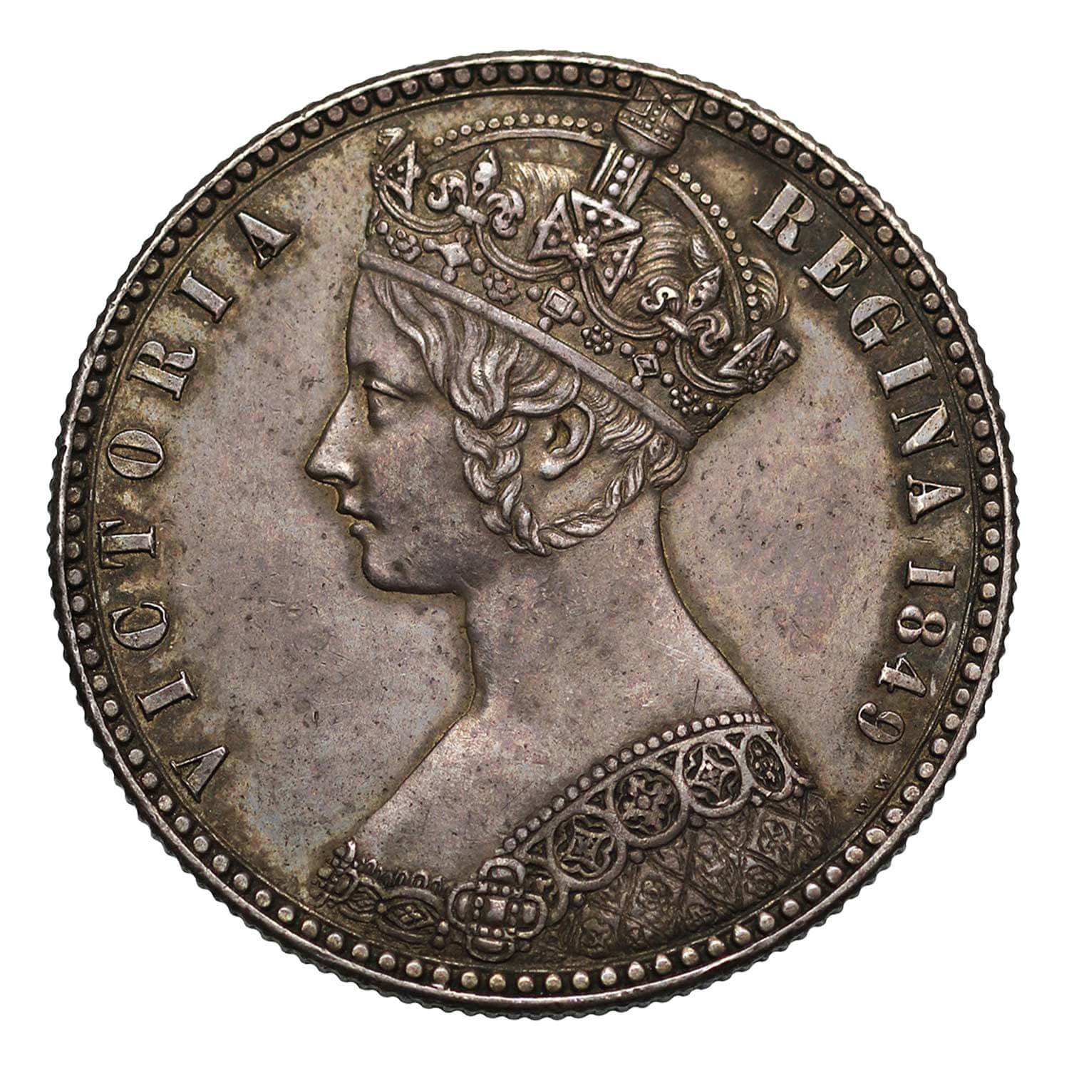 1849 Victoria Silver 'Godless' Florin | The Royal Mint