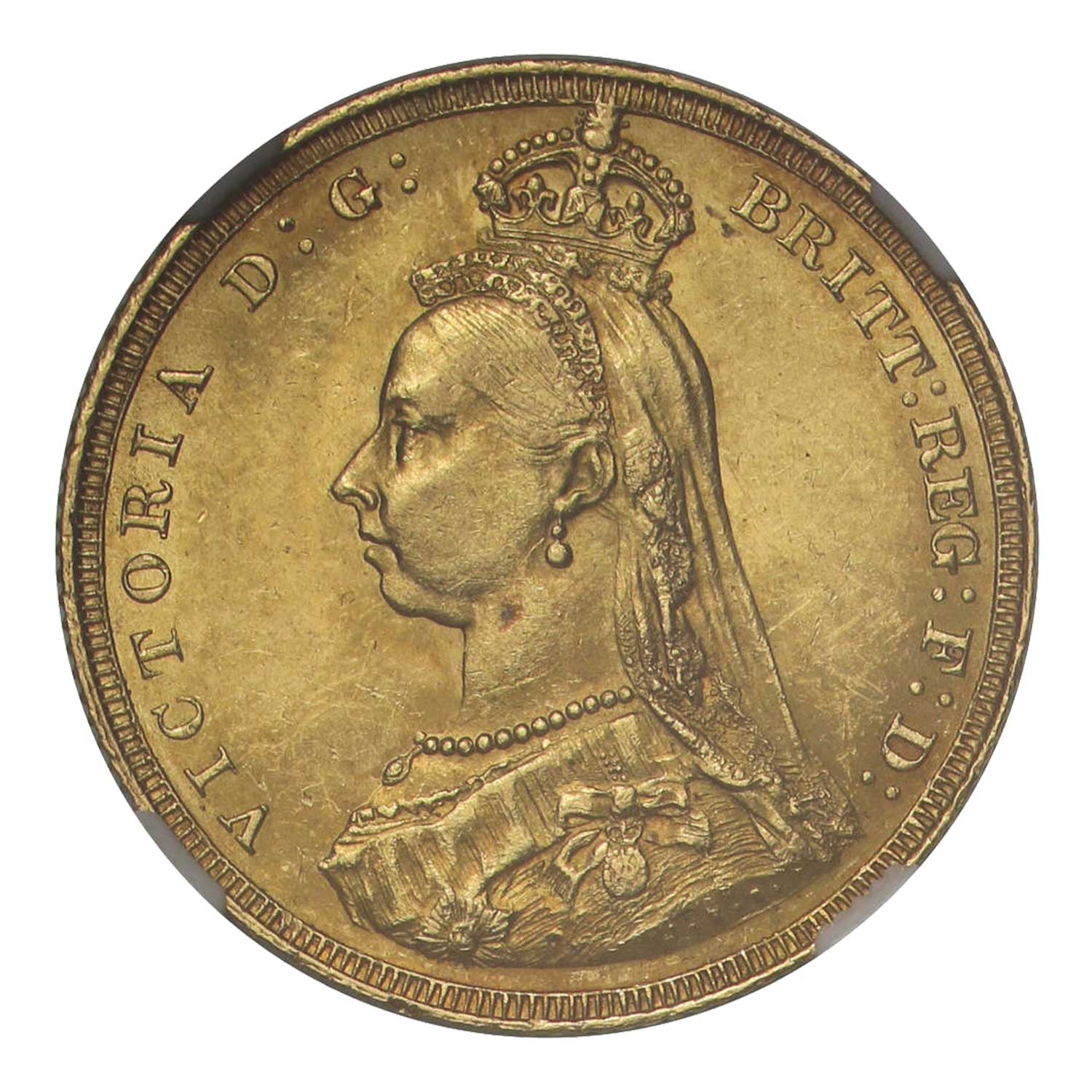 1887 Victoria Sovereign DISH-L3 | The Royal Mint