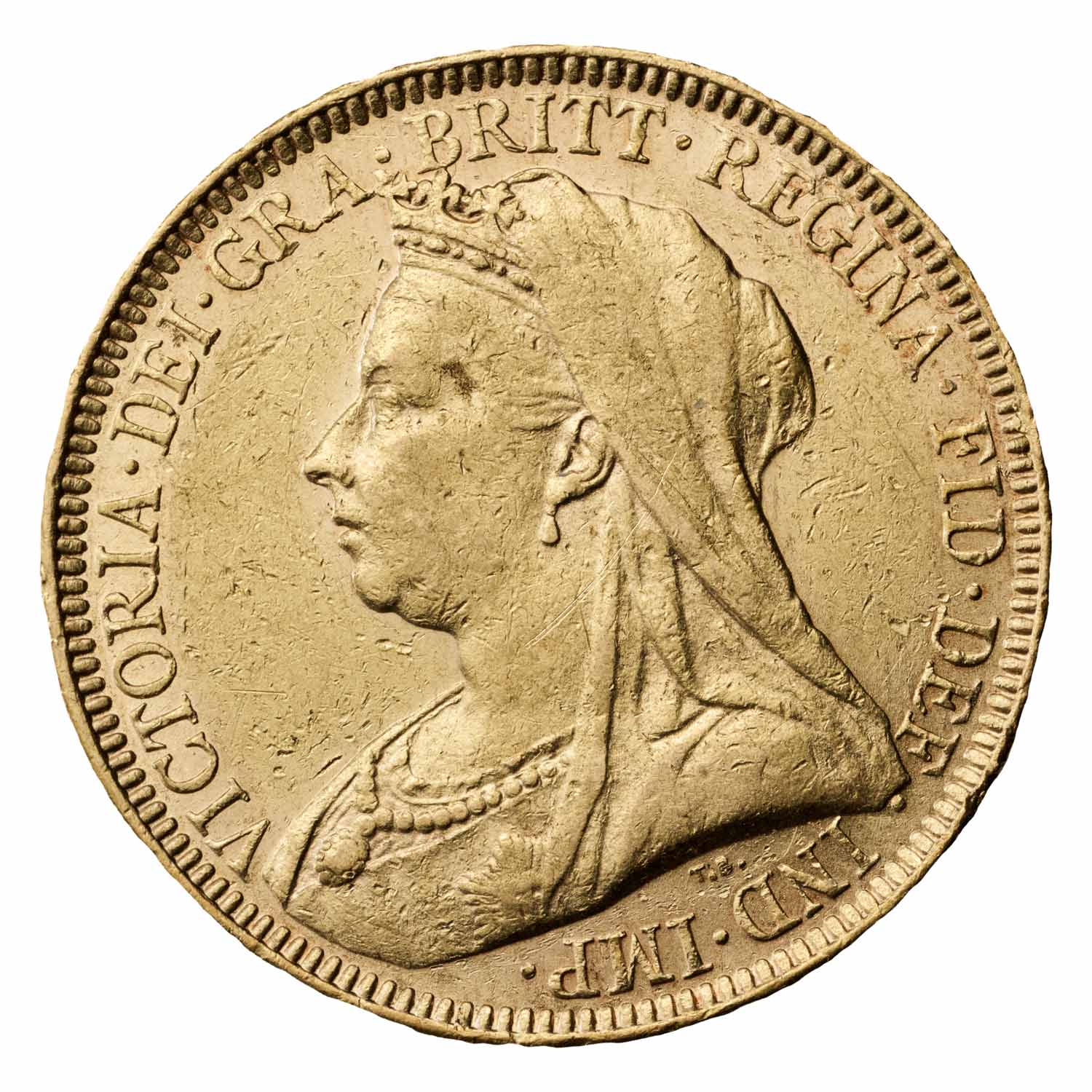 Queen Victoria Veiled Head Sovereign Mixed Years Locations Royal Mint