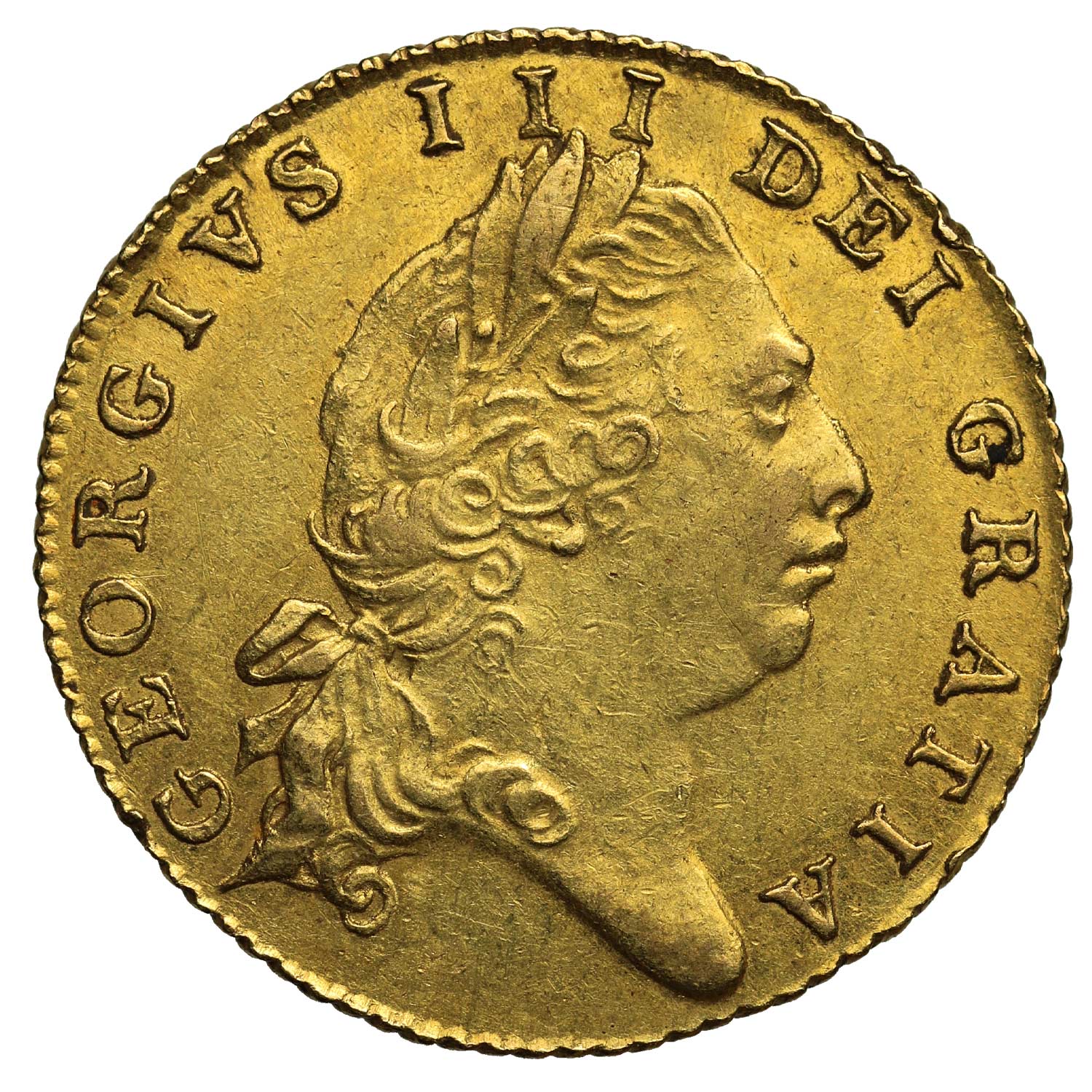 George III gold Half Guinea 1801 | The Royal Mint