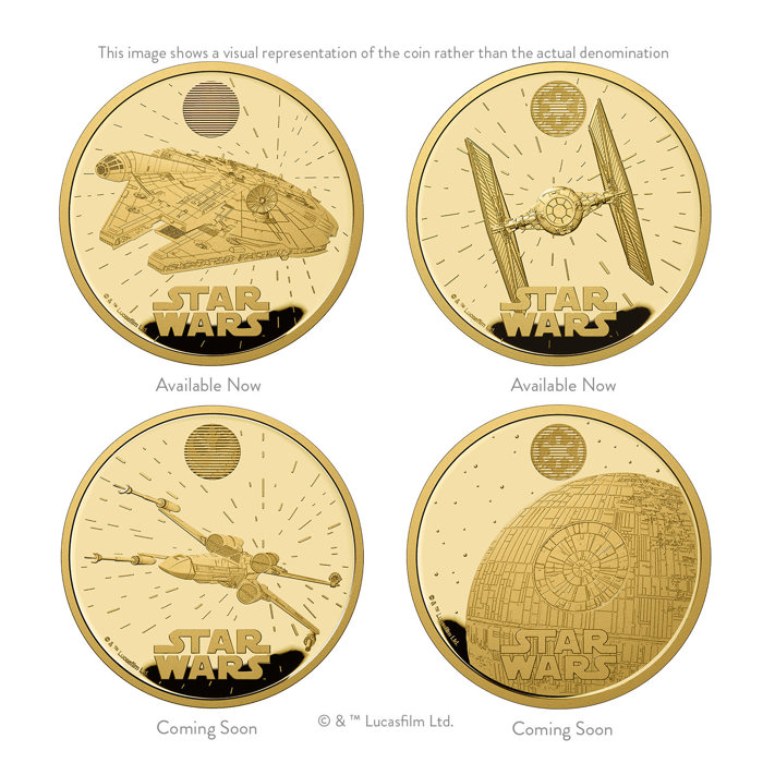 Star Wars Vehicles Four Coin Collection | The Royal Mint