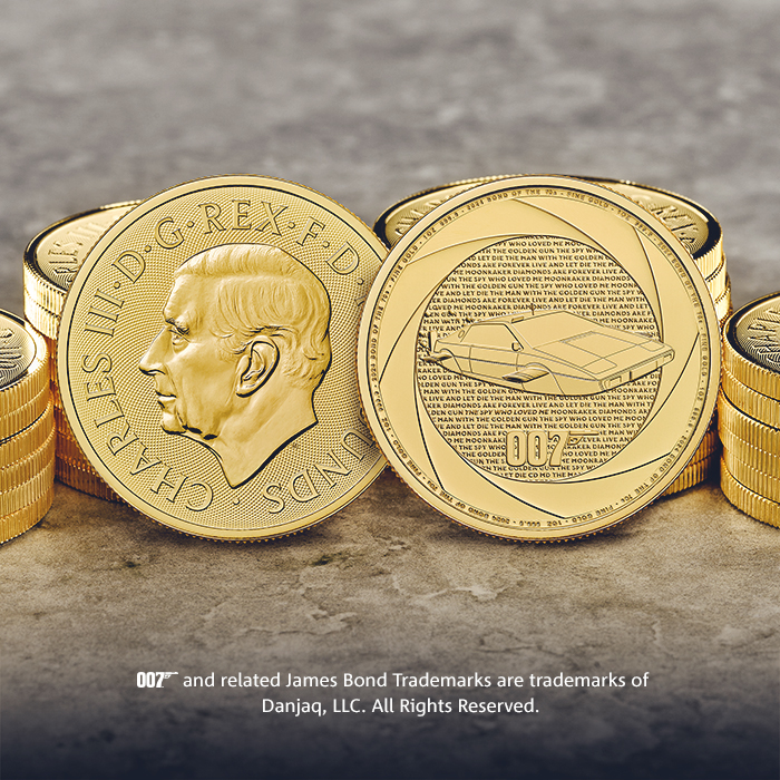 Six Decades of 007- 1970's | The Royal Mint