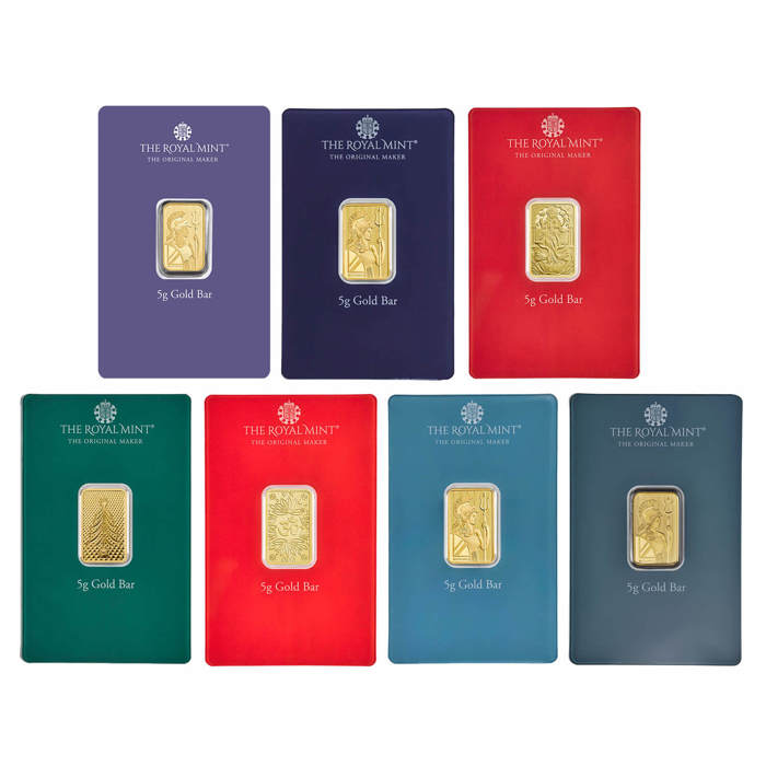 Gold and Silver Bullion Bars | The Royal Mint
