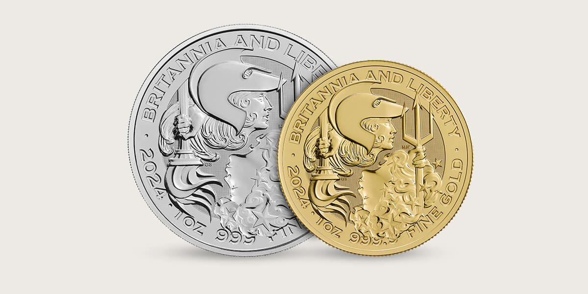 Britannia and Liberty 2024 Bullion Range | The Royal Mint