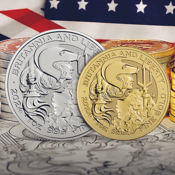 Britannia and Liberty 2024 Bullion Range | The Royal Mint