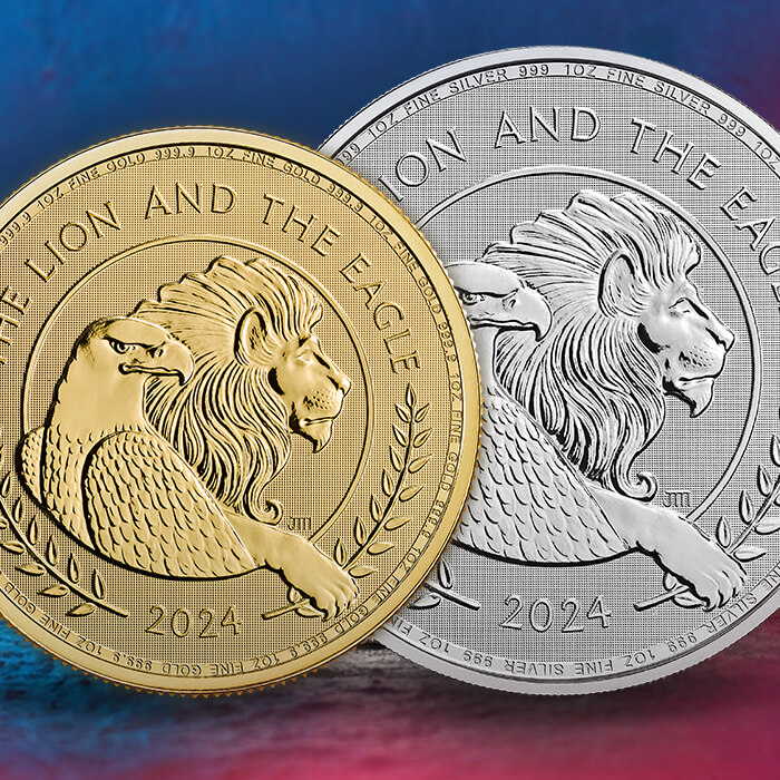 The Lion and Eagle | The Royal Mint