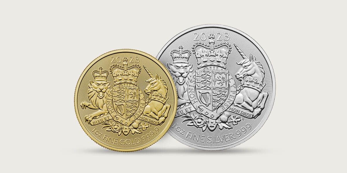 The Royal Arms Bullion Coin Range | The Royal Mint