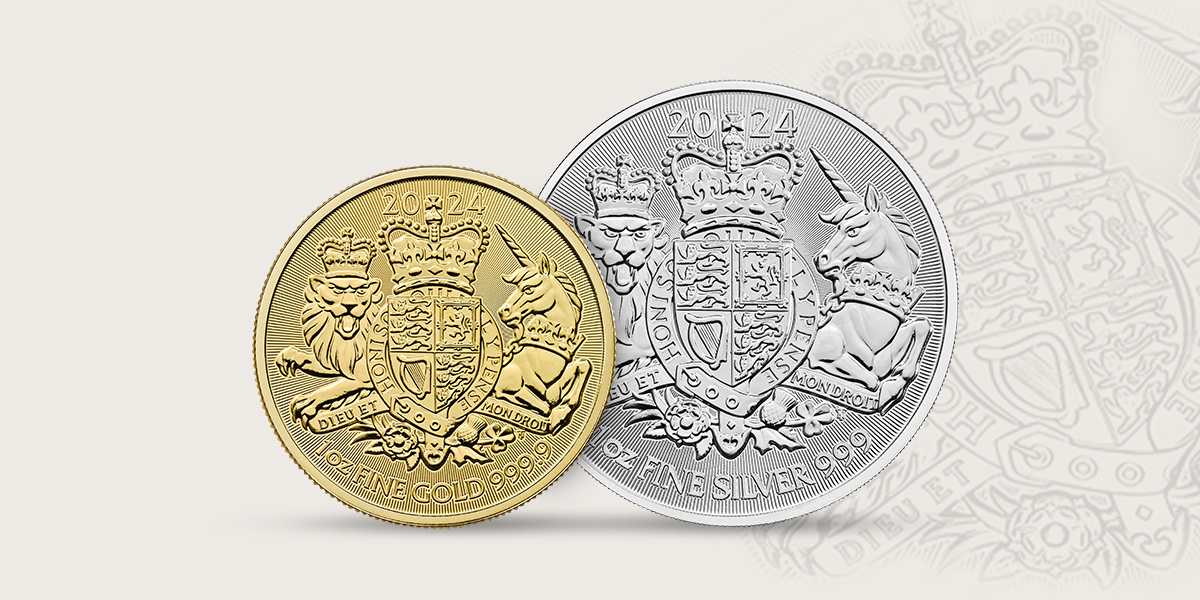 The Royal Arms Bullion Coin Range | The Royal Mint