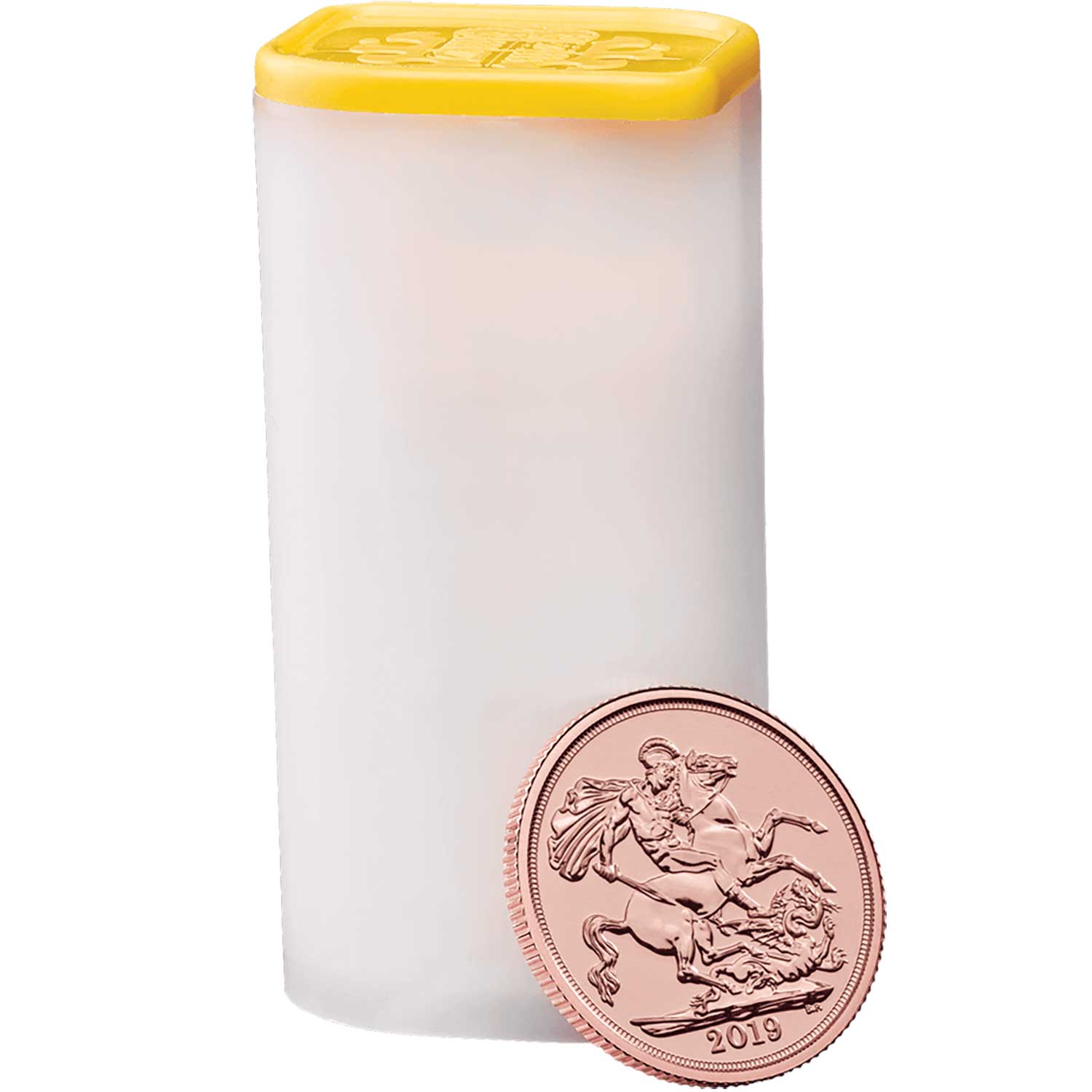 The Sovereign Gold Bullion 25 Coin Tube | Royal Mint