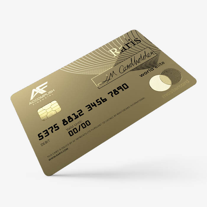 Raris Card | 18ct Gold Card | The Royal Mint