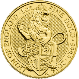 The Lion of England Bullion Coin Range | The Royal Mint