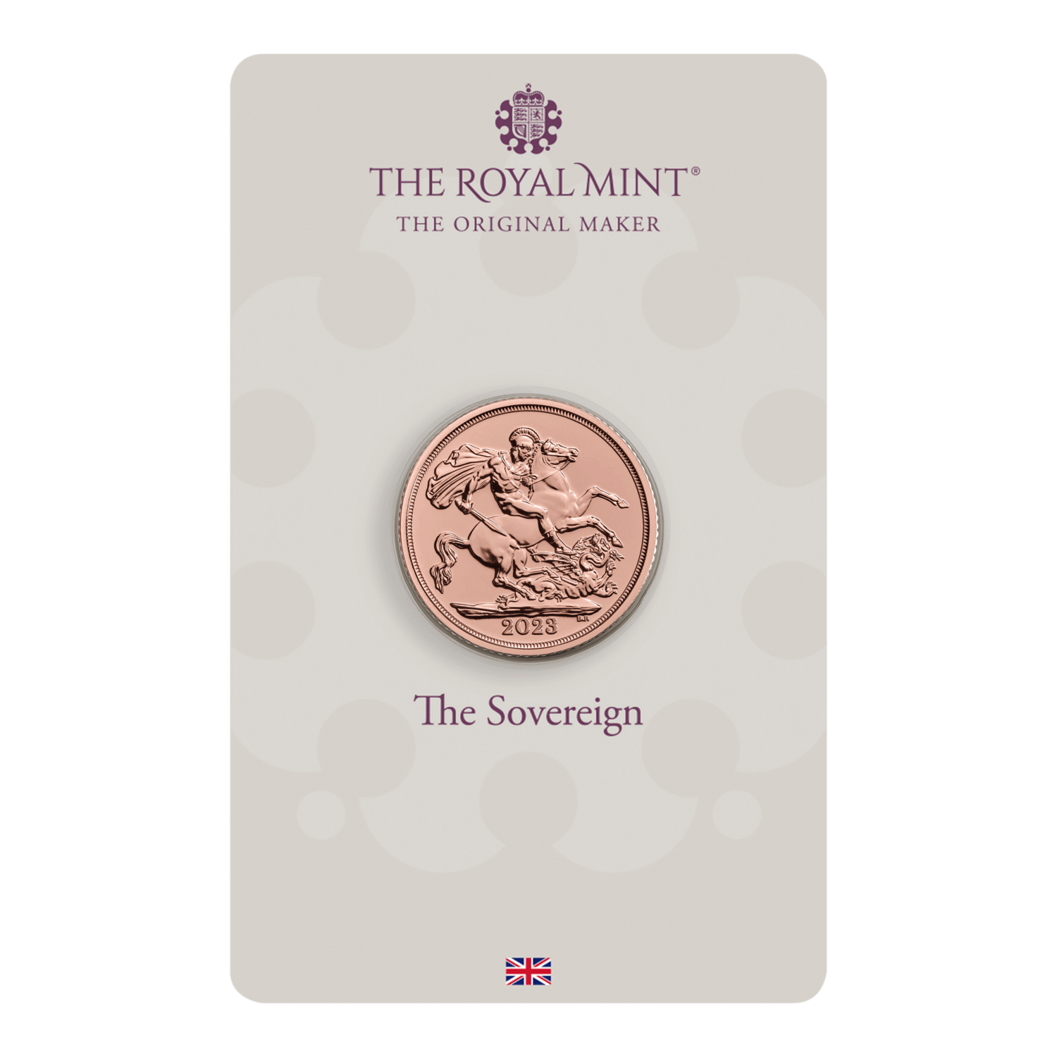 The Coronation Sovereign 2023 Gold Bullion Coin in Blister | The Royal Mint The Coronation Sovereign 2023 Gold Bullion Coin in Blister | The Royal Mint
