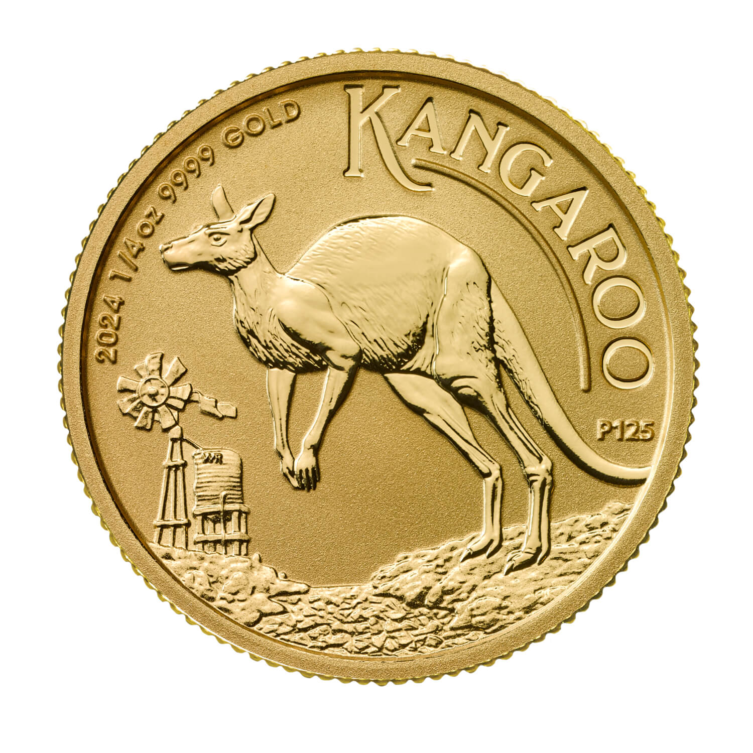 Australian Kangaroo 2024 1/4oz Gold Bullion Coin | The Royal Mint