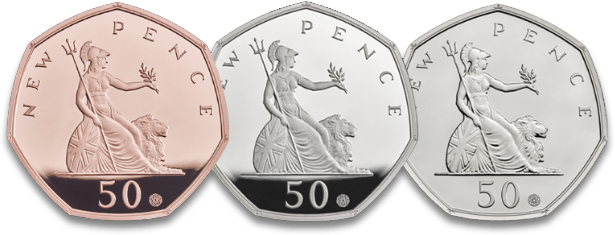 50 Years of the 50p Timeline | The Royal Mint
