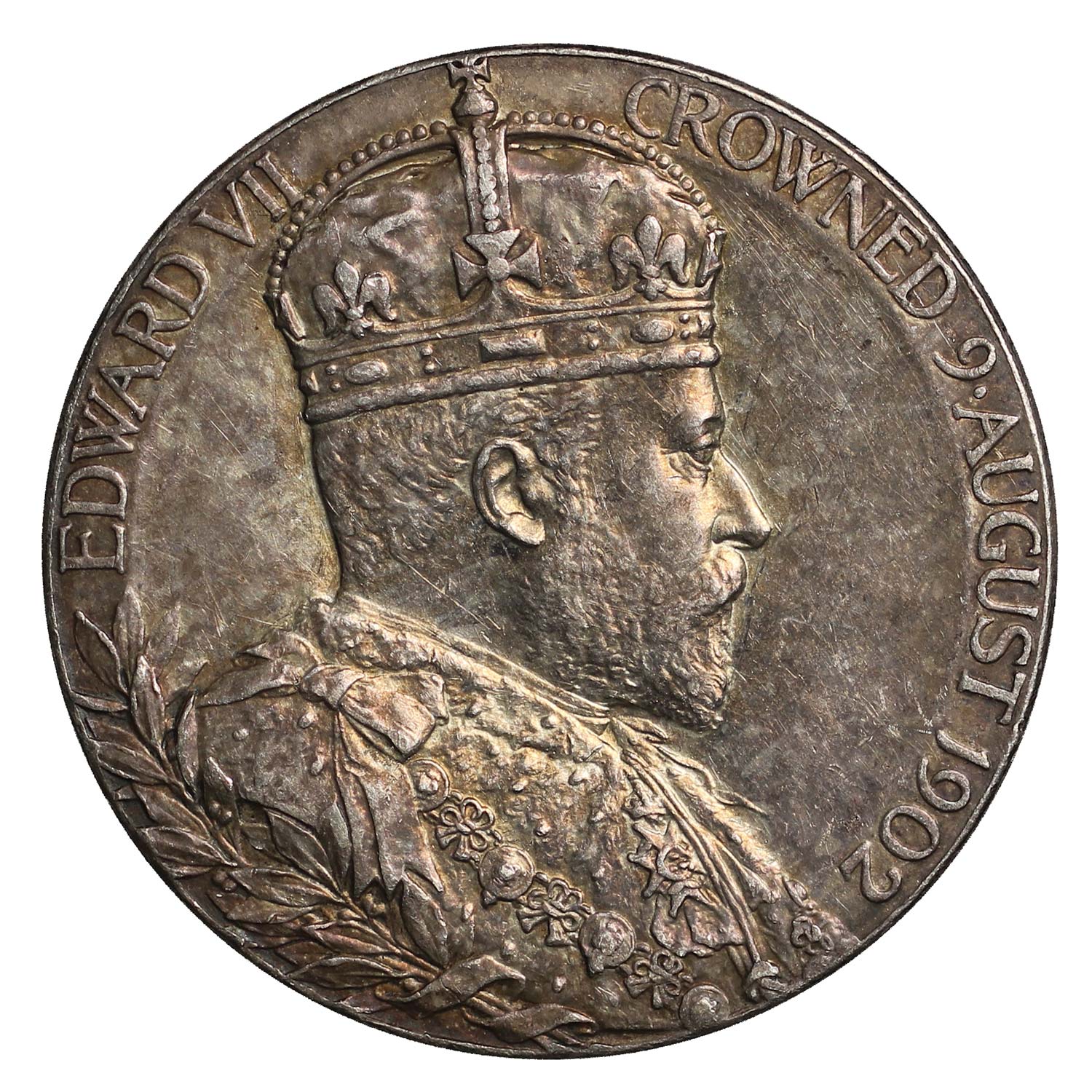 1902 Edward VII, silver coronation medal | The Royal Mint