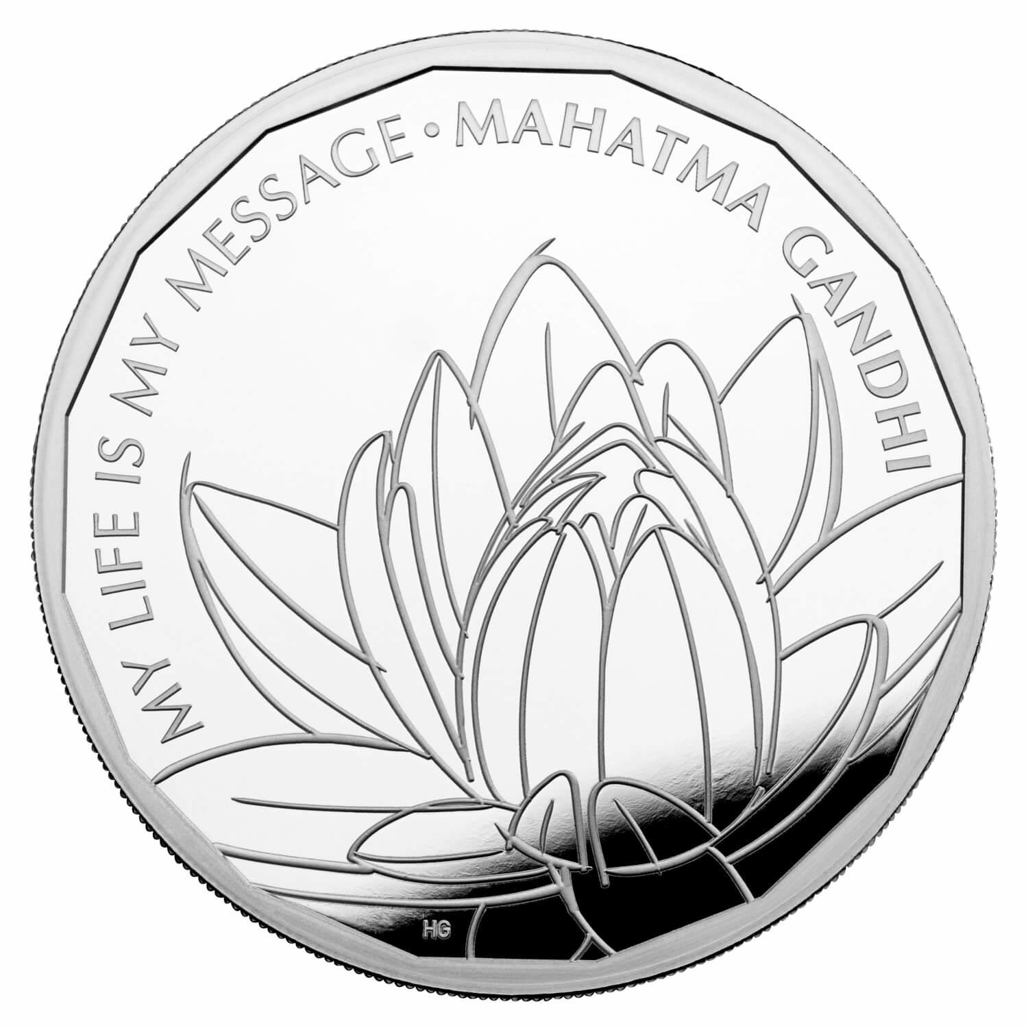 The Royal Mint commemorates the life and legacy of Mahatma Gandhi on a ...
