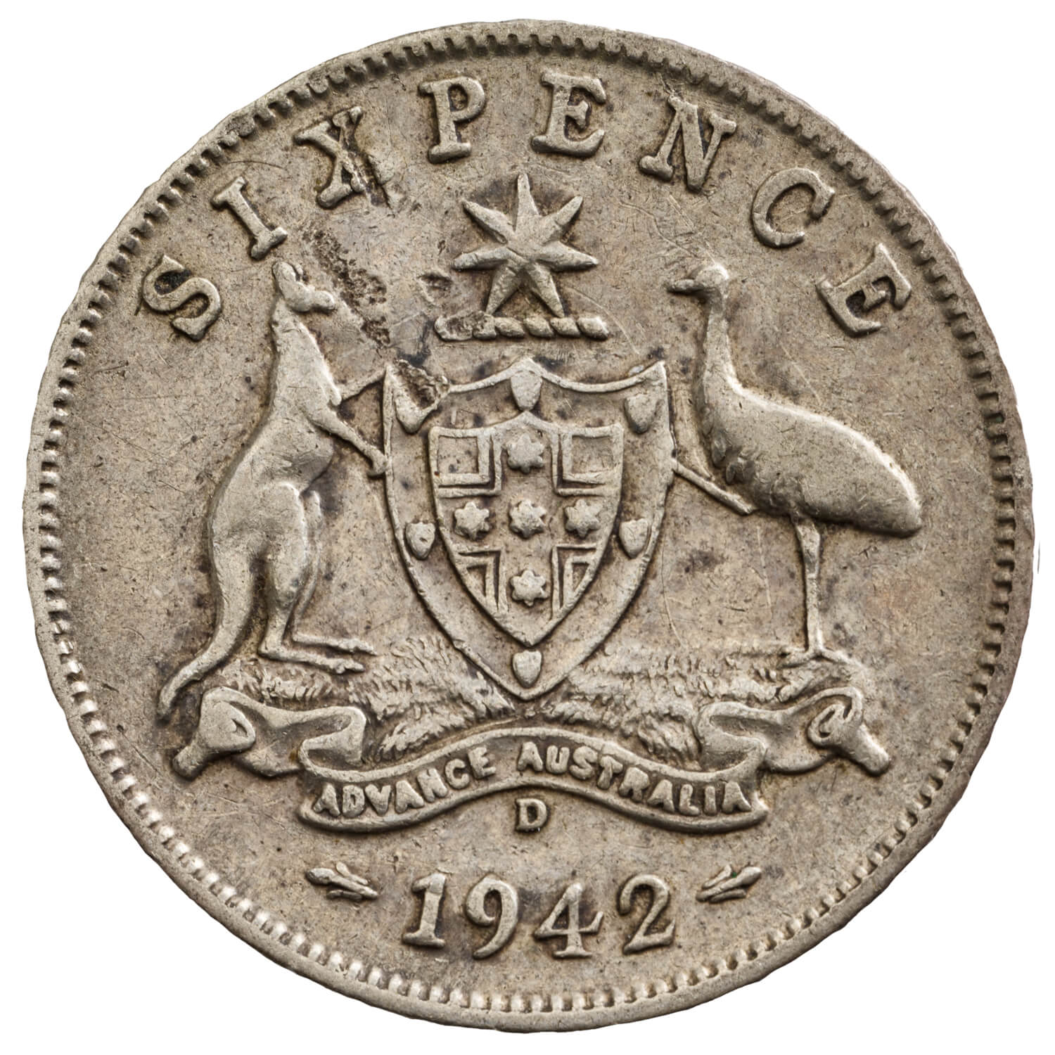 George VI Australian Silver Sixpence | The Royal Mint