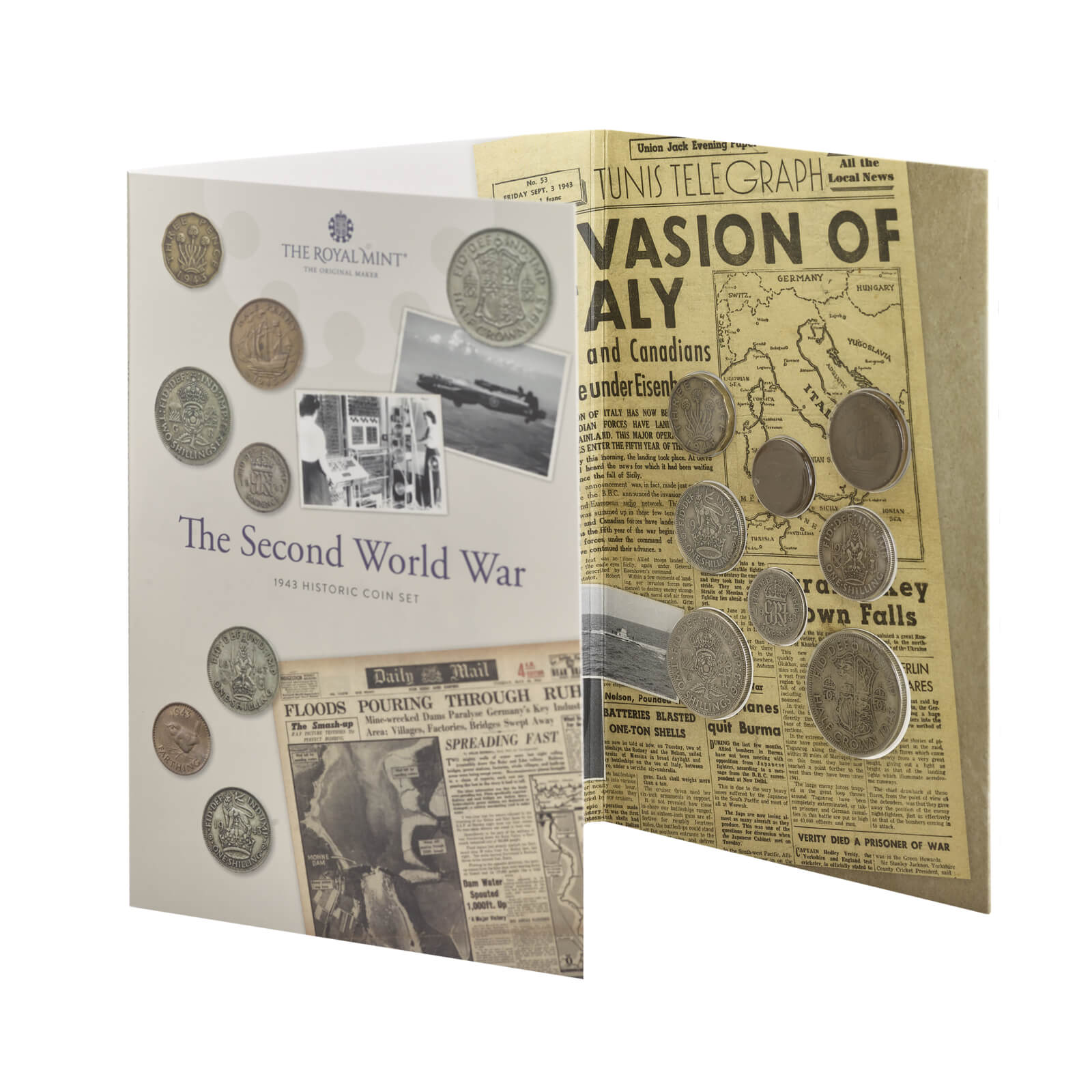 Second World War 1943 Coin Set | The Royal Mint