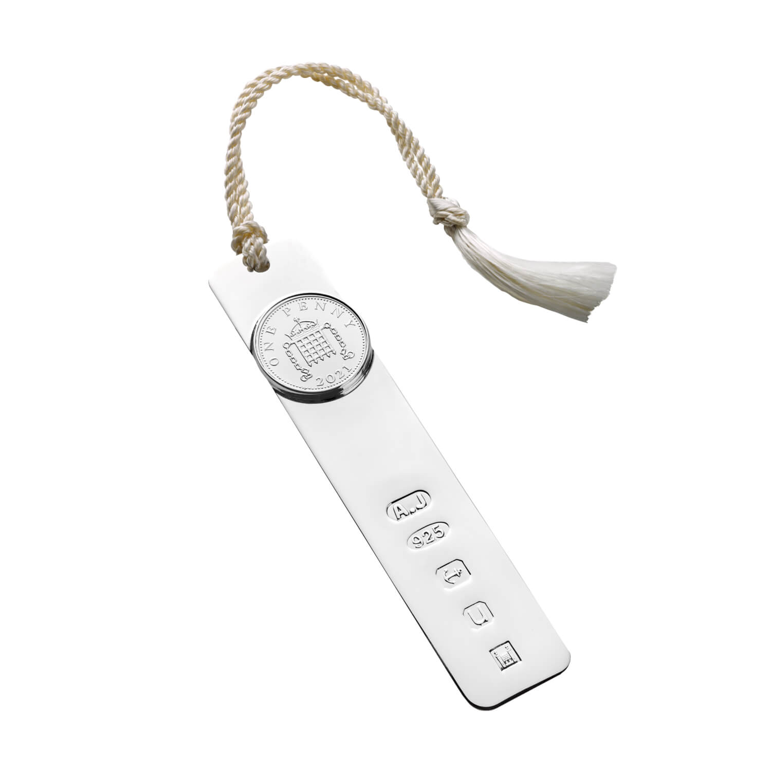 2021 Sterling Silver Penny Bookmark