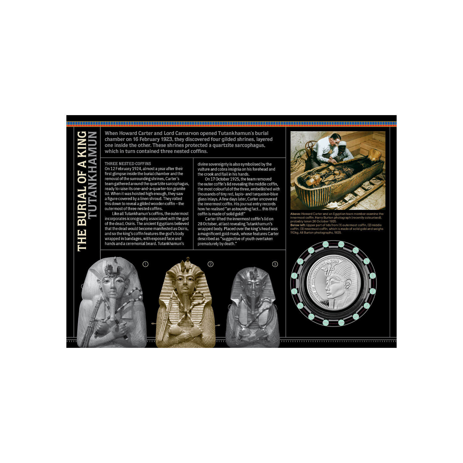 Tutankhamun Coffin Cover