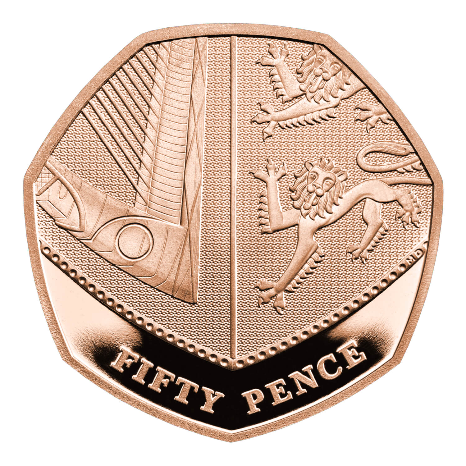 Queen Elizabeth Logo Queen's Platinum Jubilee: New 50p Coin Unveiled