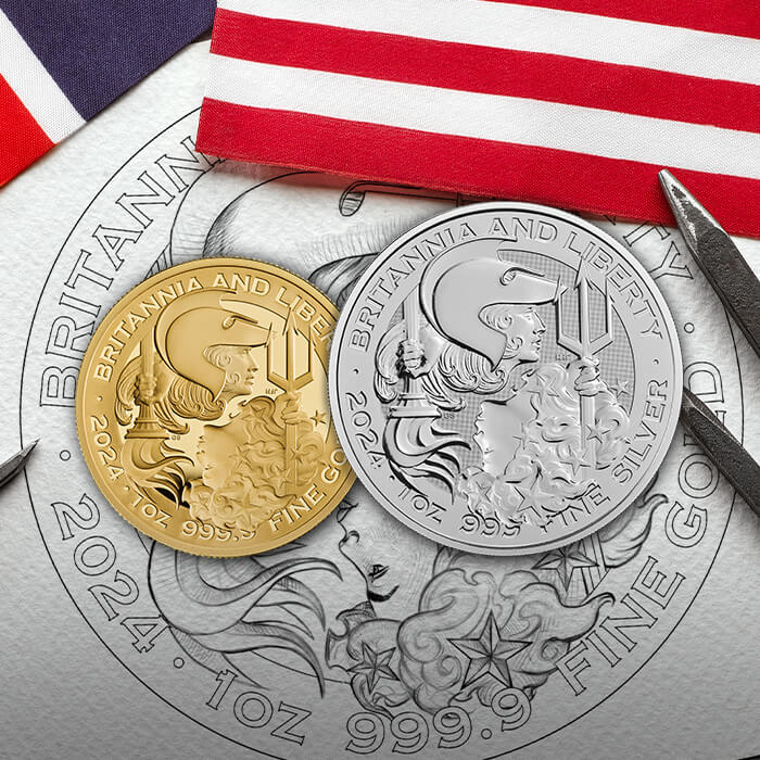 Britannia and Liberty 2024 Bullion Range | The Royal Mint