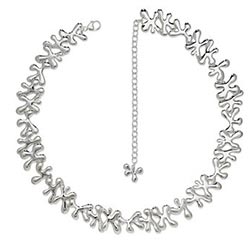 Sterling Silver Splash Continual Necklace | Royal Mint