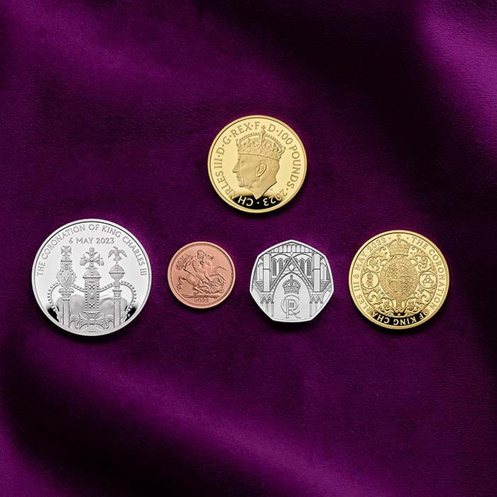 The Coronation of His Majesty King Charles III UK Coin Collection | The ...