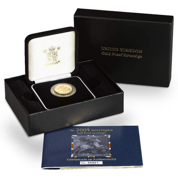 Proof Gold Sovereign Coins | The Royal Mint