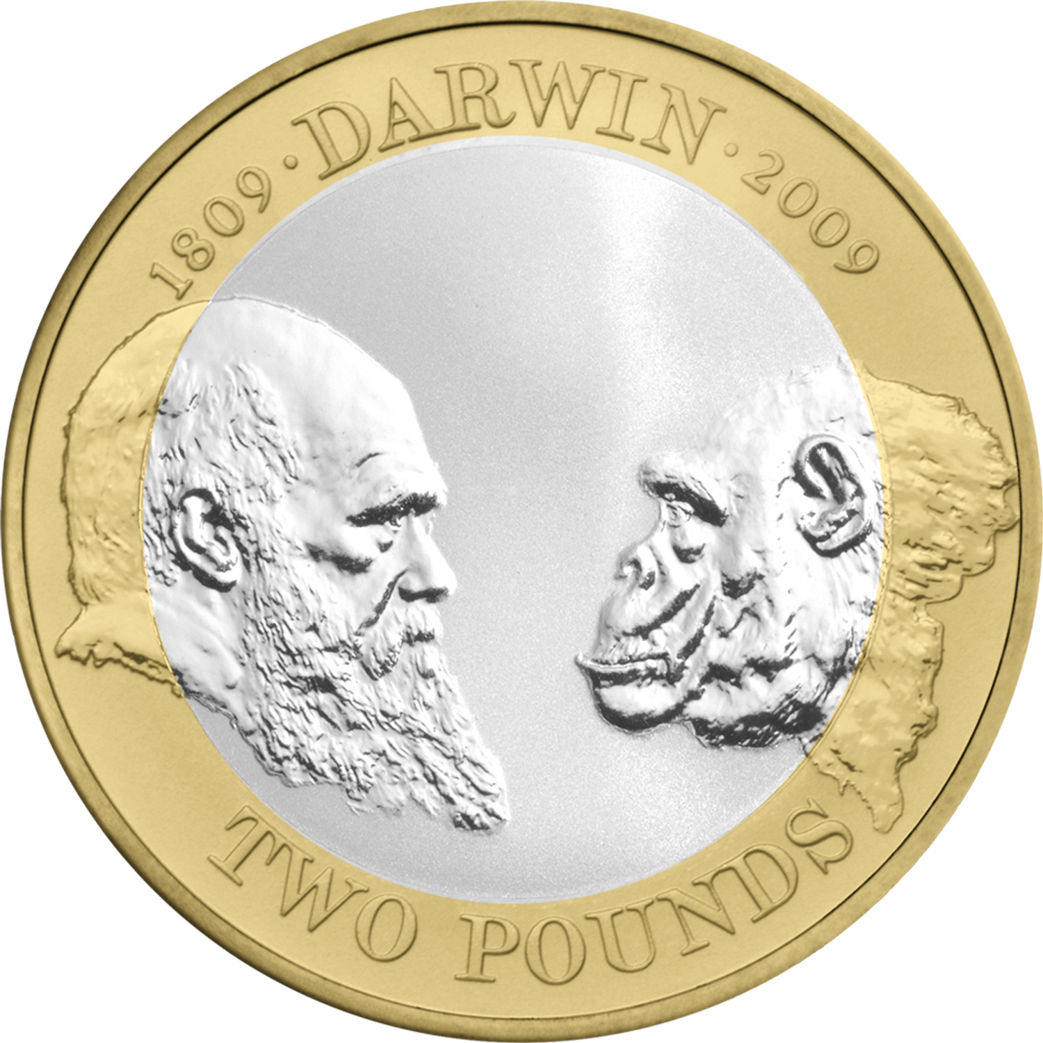 2009 Charles Darwin £2 | The Royal Mint